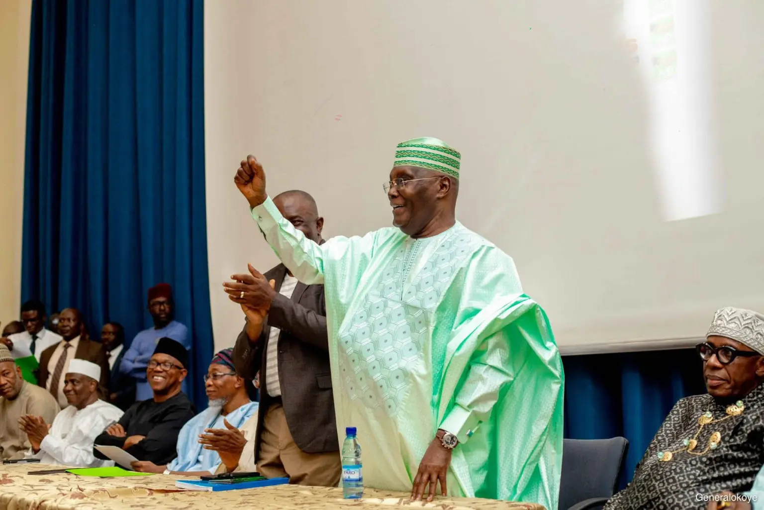 Atiku hosts Adamawa ADC stakeholders Waploaded